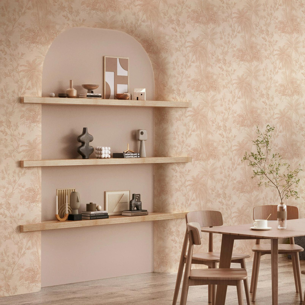 Bali Rose Wallpaper | Pink | Boutique