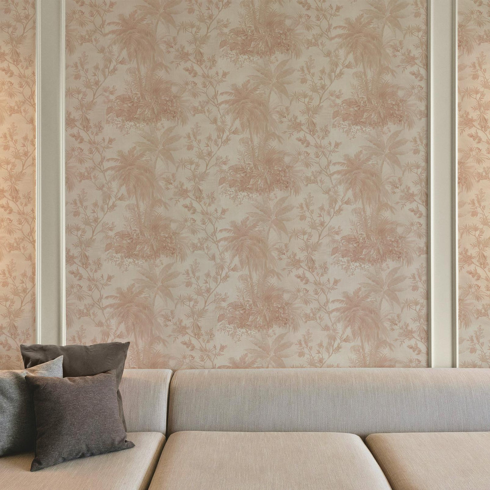 Bali Rose Wallpaper | Pink | Boutique