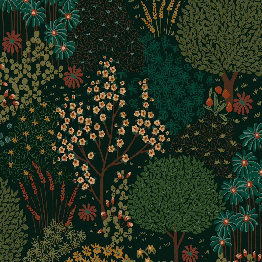 Fable Forest Wallpaper | Green | Graham & Brown