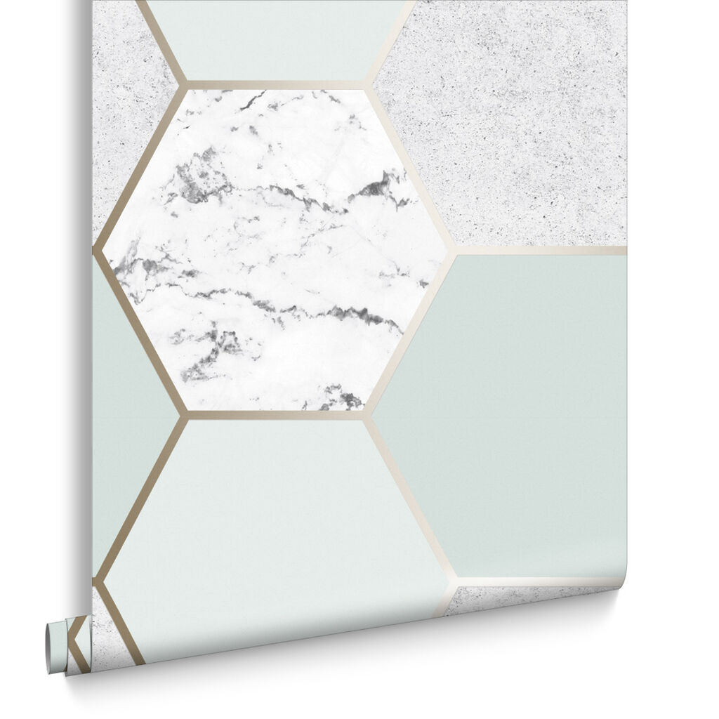 Earthen Mint Wallpaper | Green Wallpaper | Graham & Brown