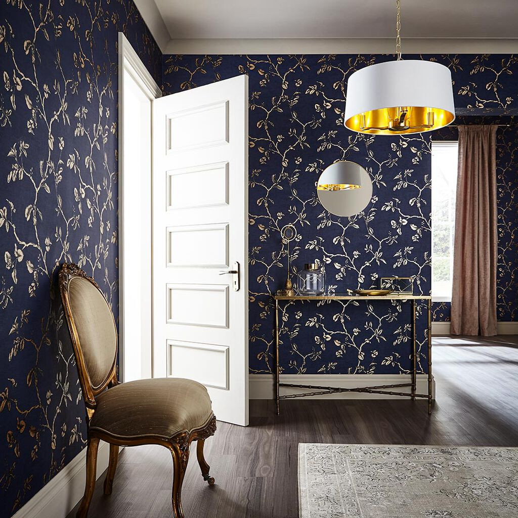 Gold Wallpaper Designs | Reflective, Metallic Wallpaper