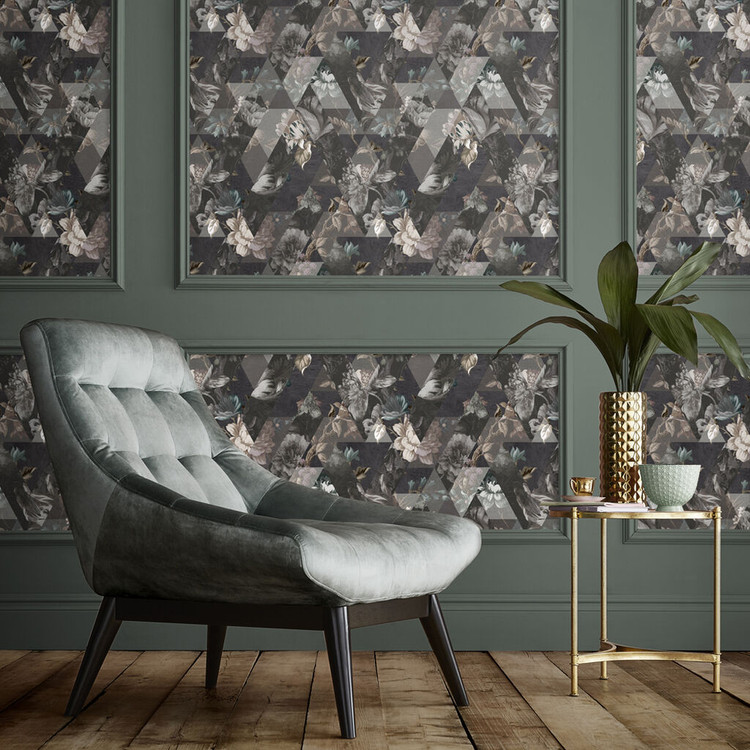 Geometric Wallpaper | Large Pattern Wallpaper
