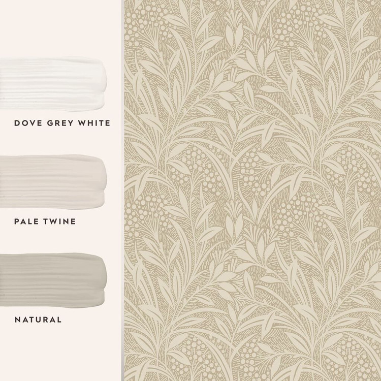 Barley Natural Wallpaper | Laura Ashley Wallpaper | Wallpaper It