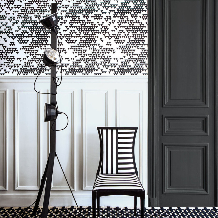 Geometric Wallpaper | Large Pattern Wallpaper