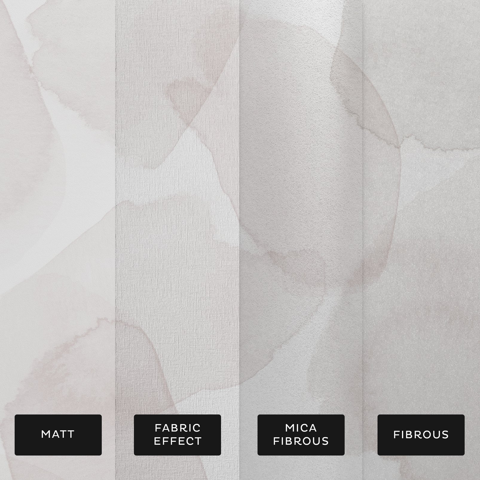 Watercolour Stills Pebble Bespoke Mural