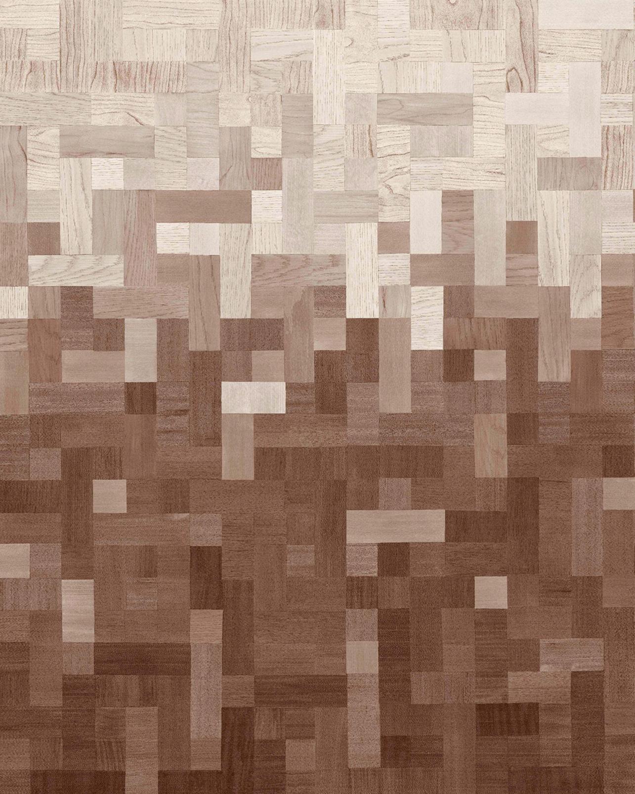 Matrix Neutral Bespoke Mural | Brown | Graham & Brown