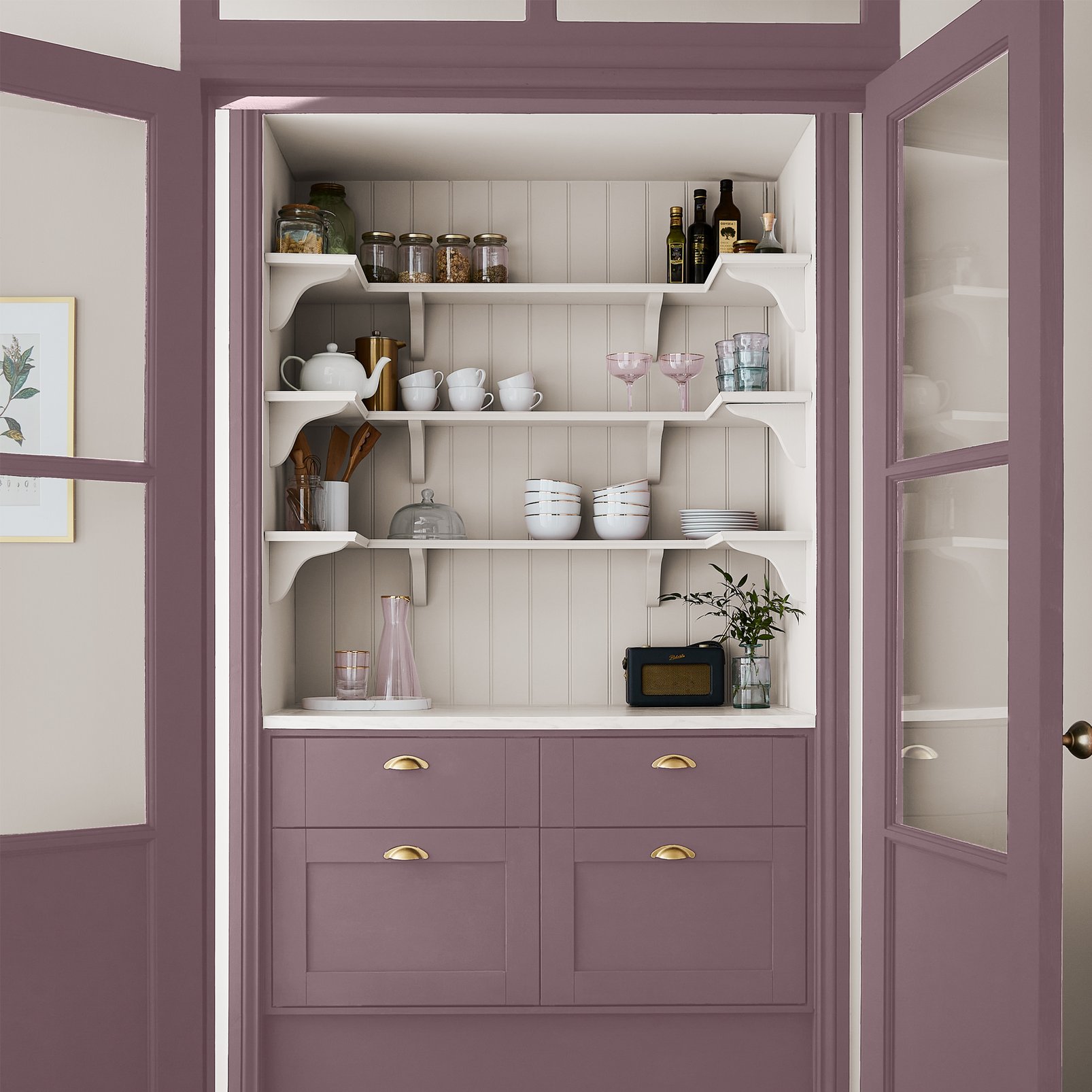 Thistle Paint | Purple | Graham & Brown