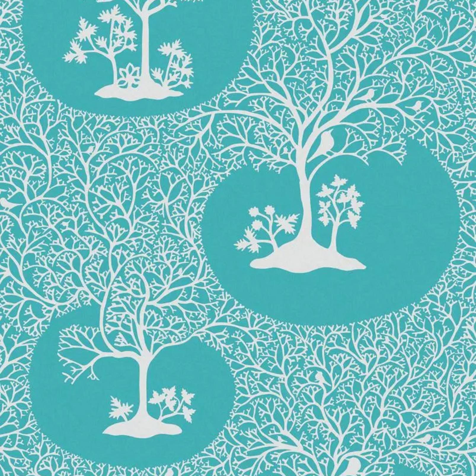 Magical Forest Azure Wallpaper | Blue | Graham & Brown