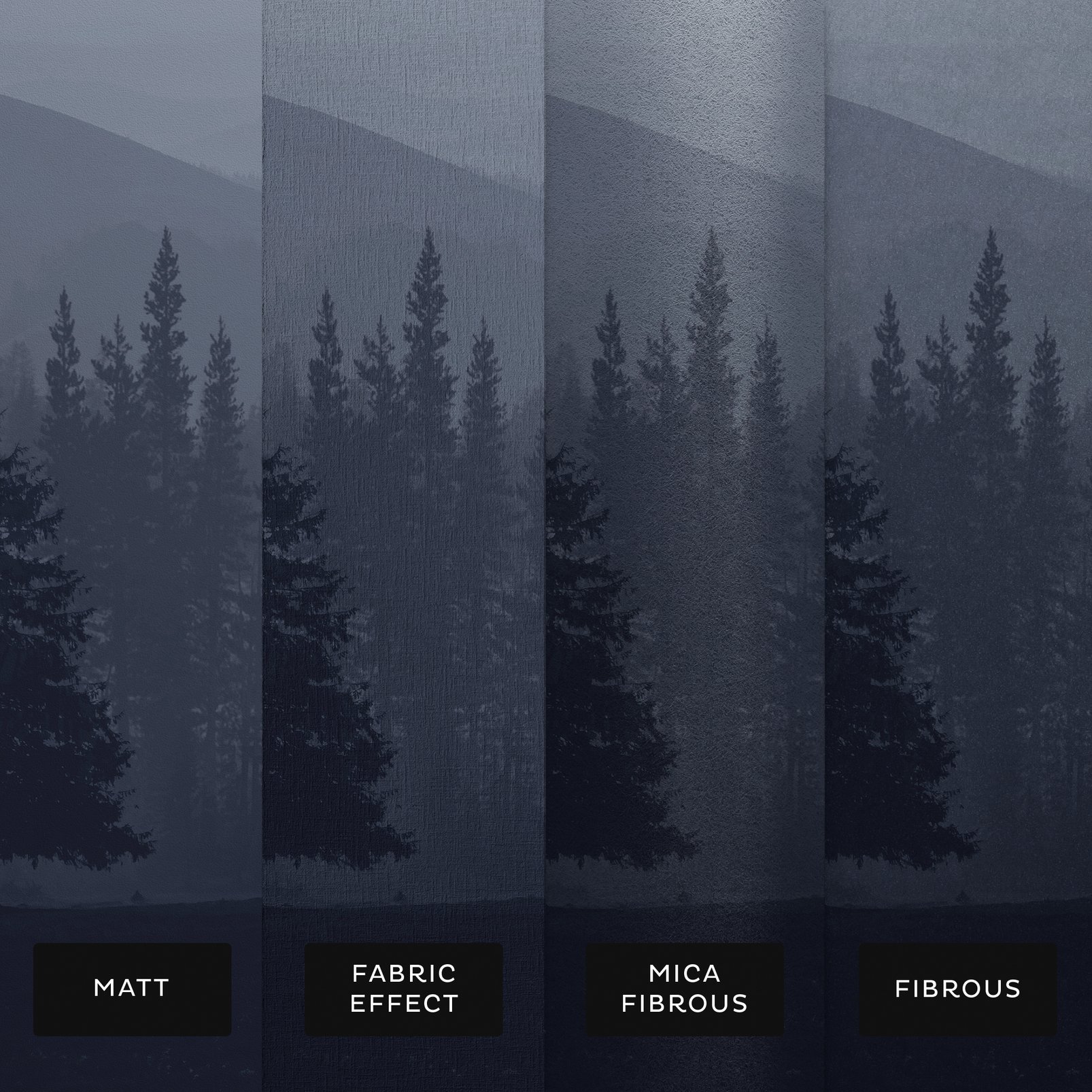 Misty Mountains Ink Bespoke Mural