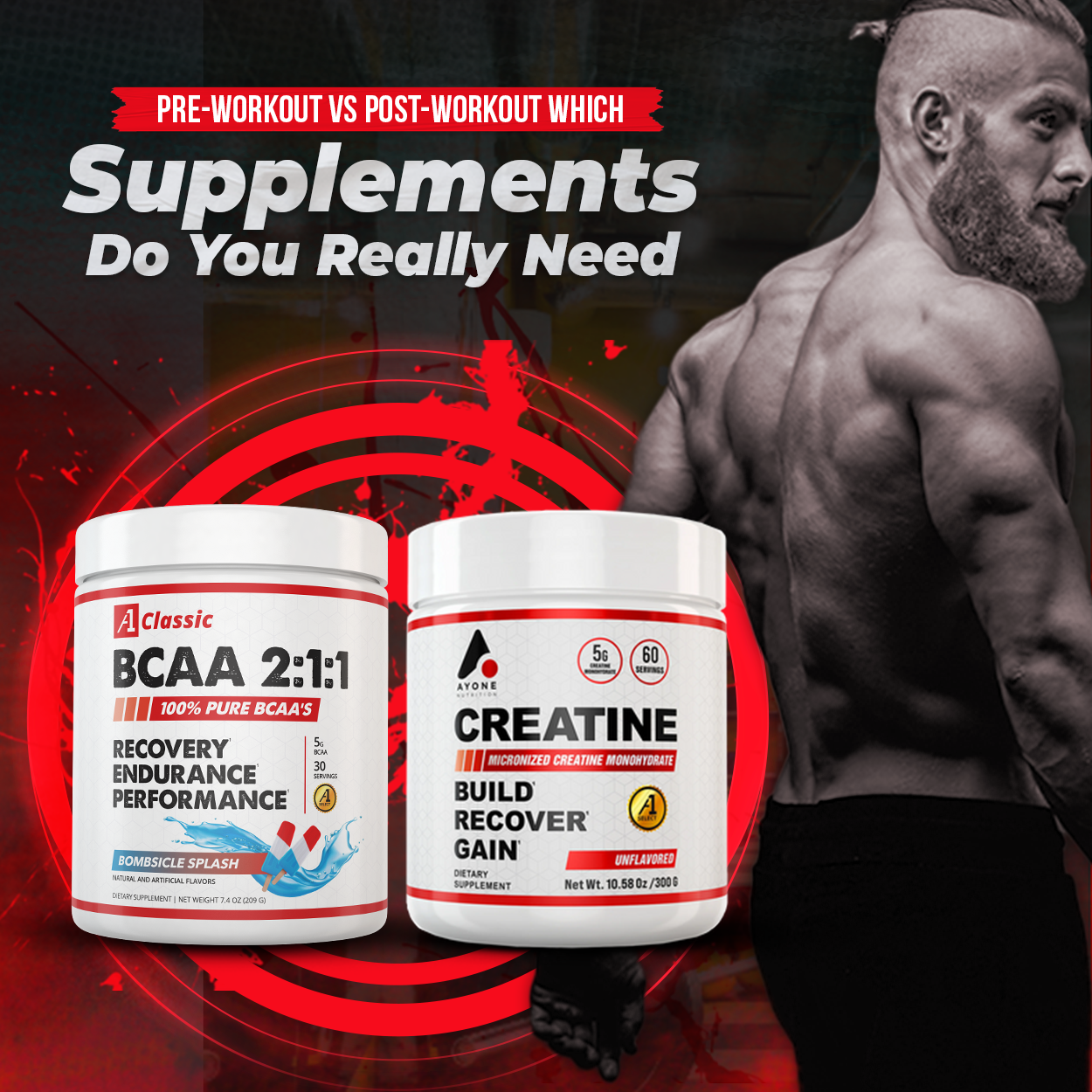 Pre-Workout vs Post-Workout: Which Supplements Do You Really Need - A1 ...