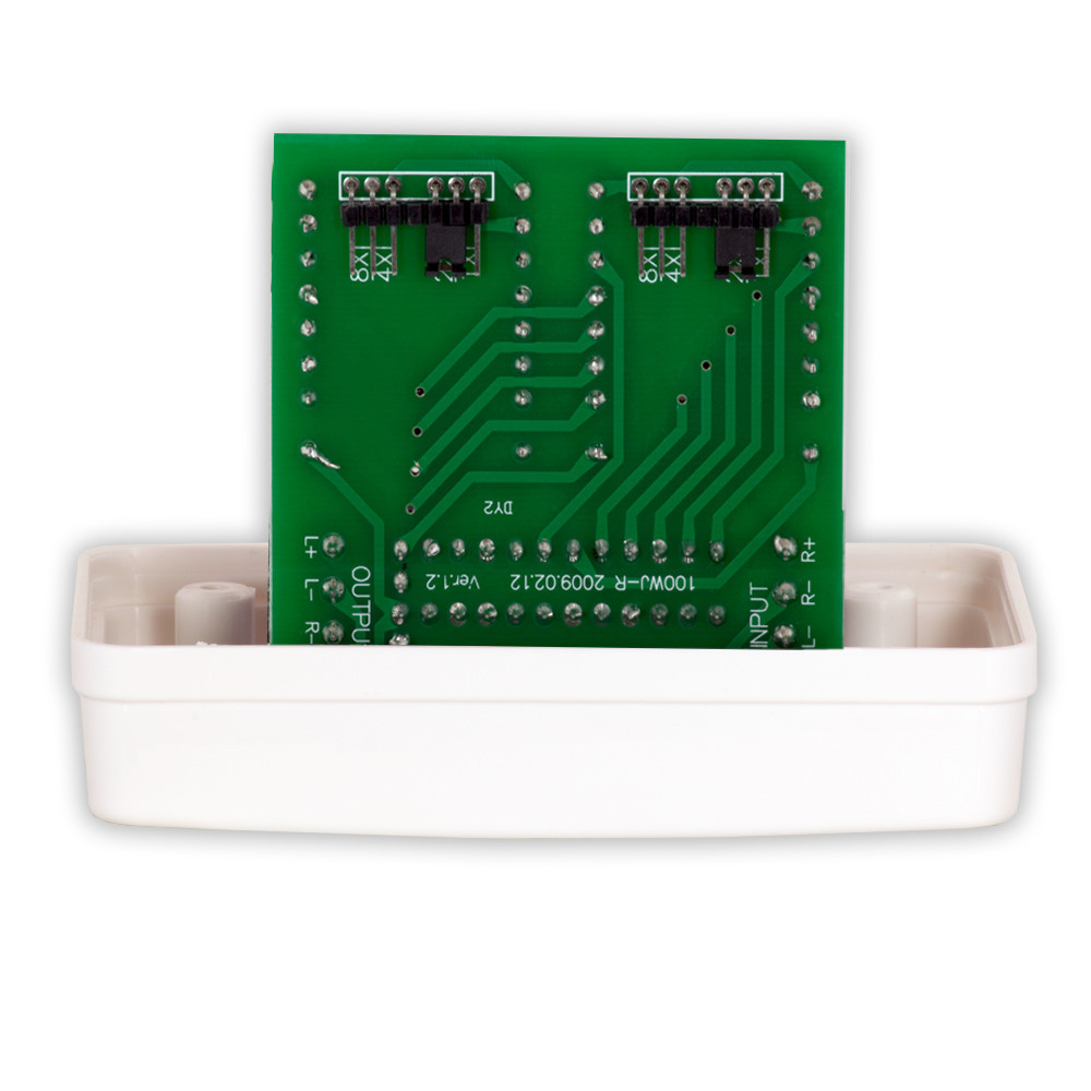 OVCDW Outdoor Volume Controls White Weatherproof 2 Piece Set - Goldwood.com