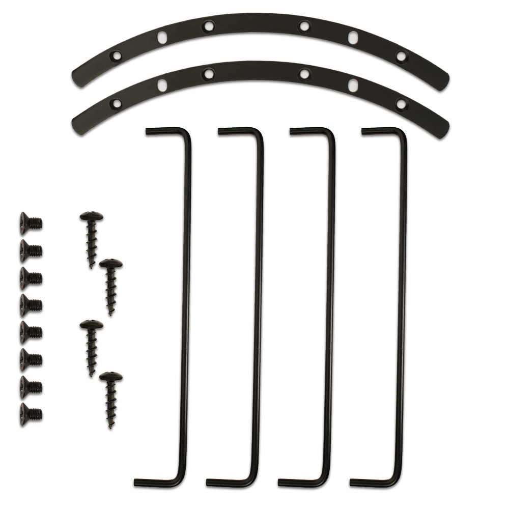 Goldwood Sound BAR-10B Steel Black Bar Tube Grill for 10" Speaker ...