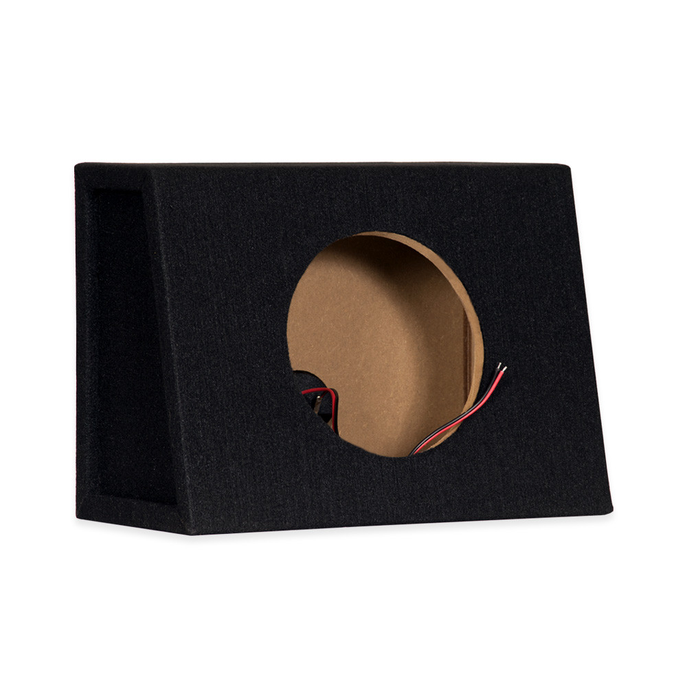 8F Sealed 8" Single Slim Car Bass Box Speaker Enlosure Cabinet for ...