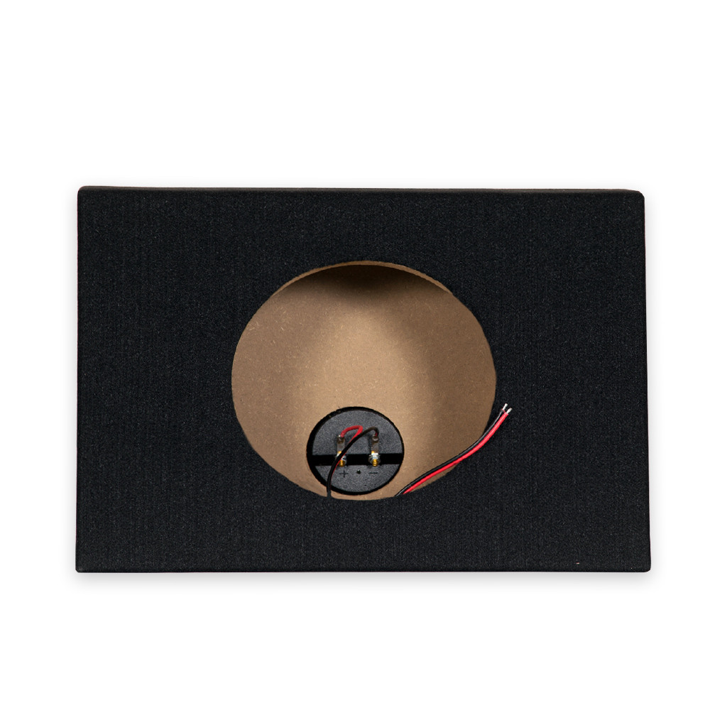 8F Sealed 8" Single Slim Car Bass Box Speaker Enlosure Cabinet for ...