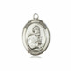 St. Peter Medal - Sterling Silver Oval Pendant (3 Sizes)