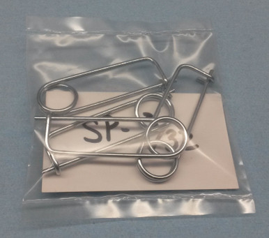 Safety wire safety pin