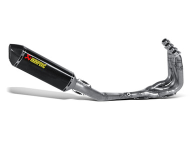Akrapovic Evolution Exhaust System Suzuki GSXR 600 / 750 Carbon Fiber Hexagonal Muffler S ...