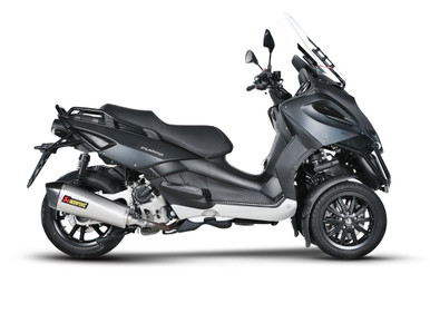 Akrapovic Slip-On Exhaust Piaggio MP3 400 / 500 / Beverly 500 Stainless ...