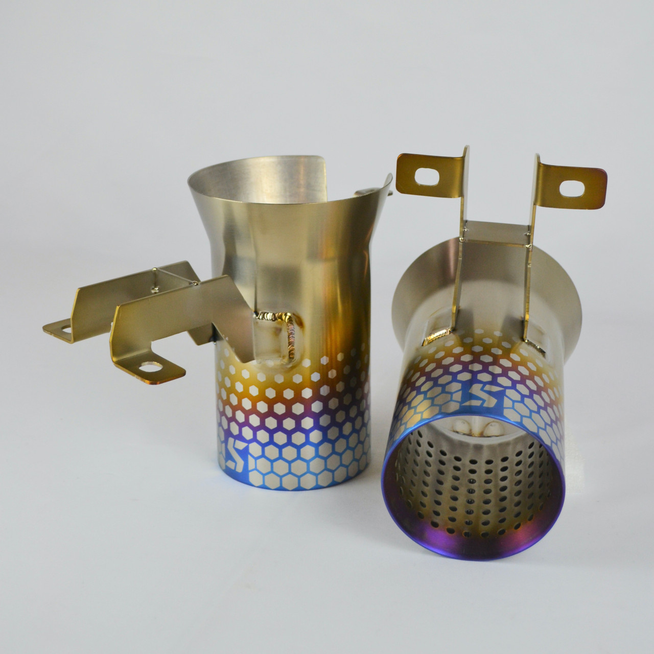 Lamborghini Aventador SVJ Titanium Exhaust tail Tips