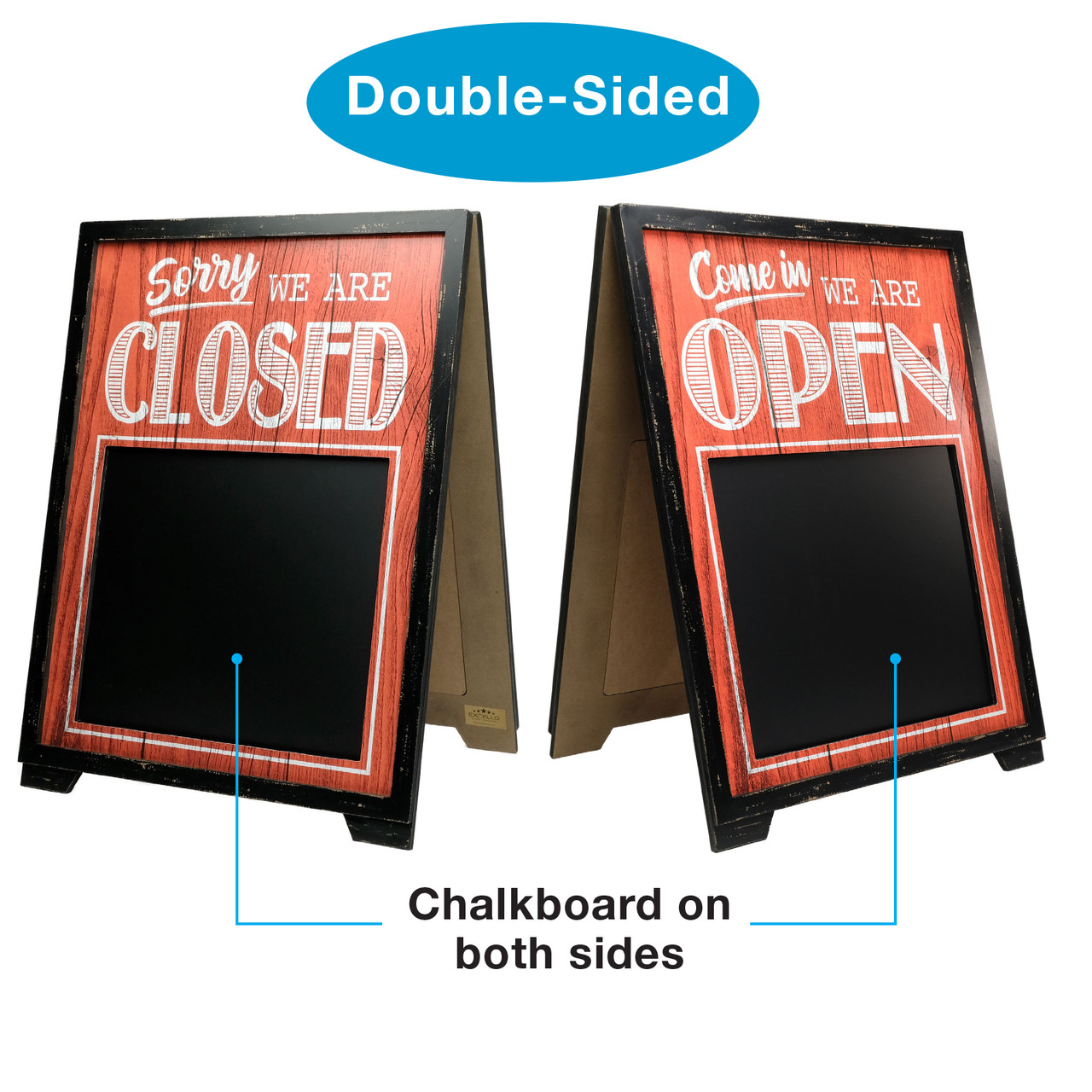 A-Frame Open/Closed Sign - Excello Global Brands