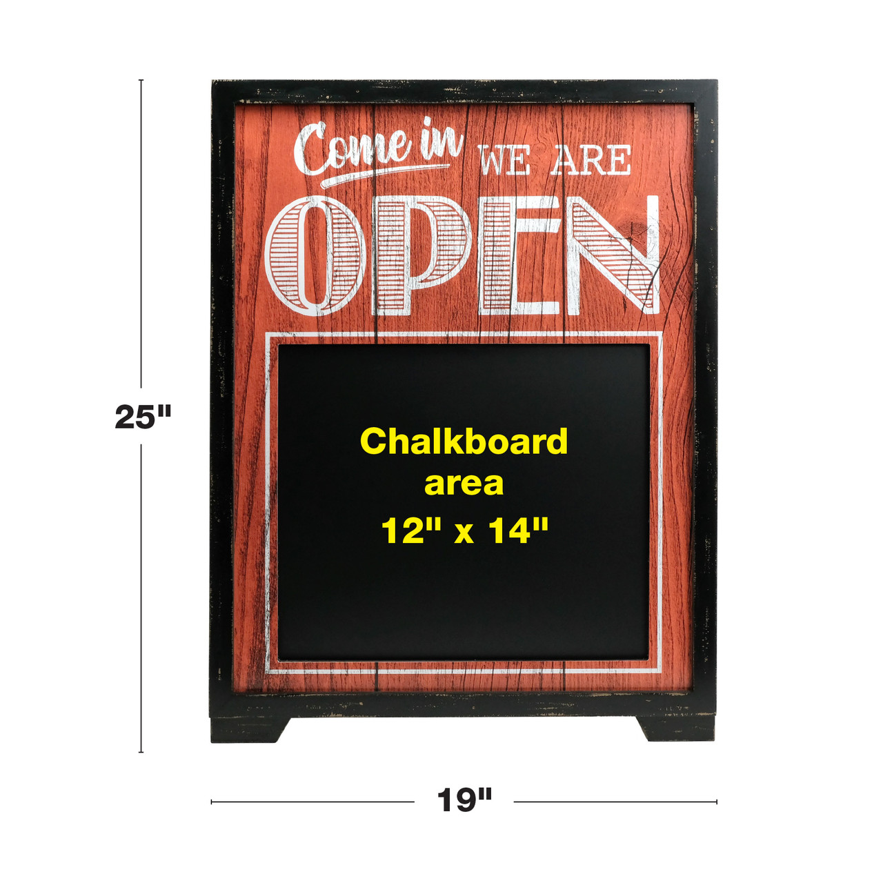 A-Frame Open/Closed Sign - Excello Global Brands