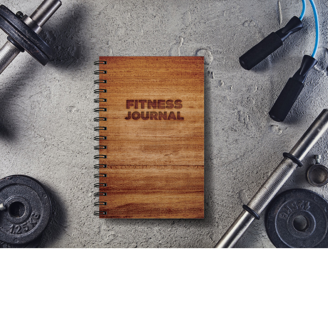 Workout Fitness Journal Nutrition Planner: Clip-in Bookmark, Sturdy ...