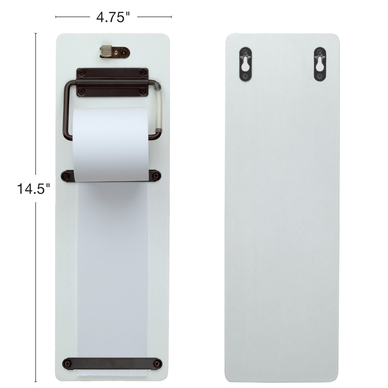 Wall Mounted Note Paper Dispenser with a 160 foot roll of paper ...