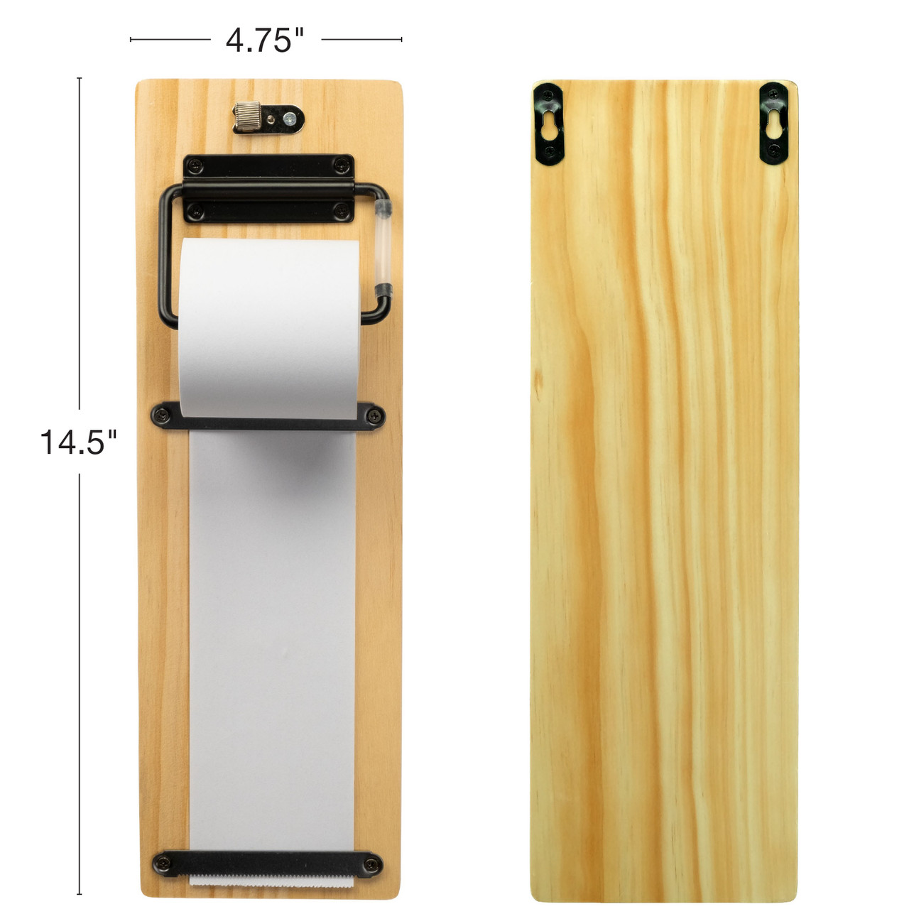 Wall Mounted Note Paper Dispenser with a 160 foot roll of paper ...