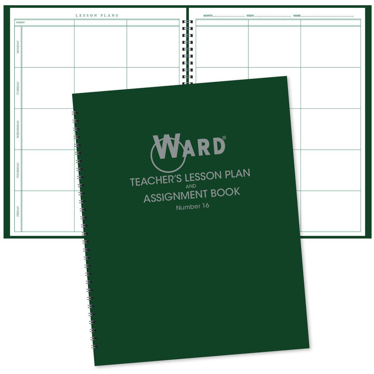 Ward 6 Period Teacher Lesson Plan / Assignment Book (44 Weeks ...