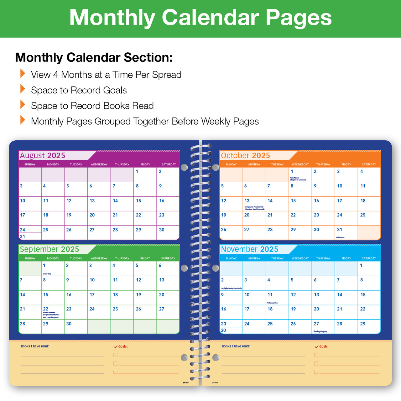 Elementary Student Planner AY 2025-2026 - Matrix Style - 8.5"x11 ...