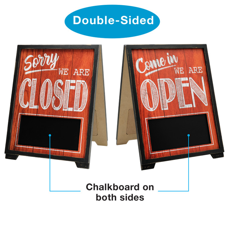 A-Frame Open/Closed Sign - Excello Global Brands