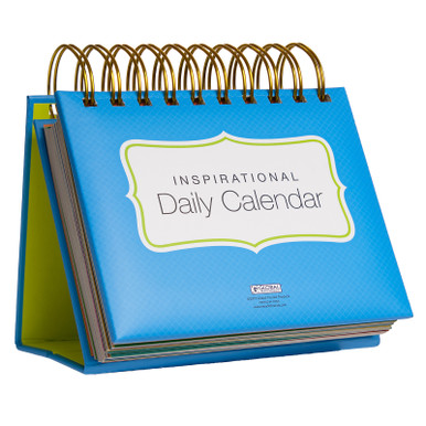 Motivational & Inspirational Perpetual Daily Flip Calendar Self ...