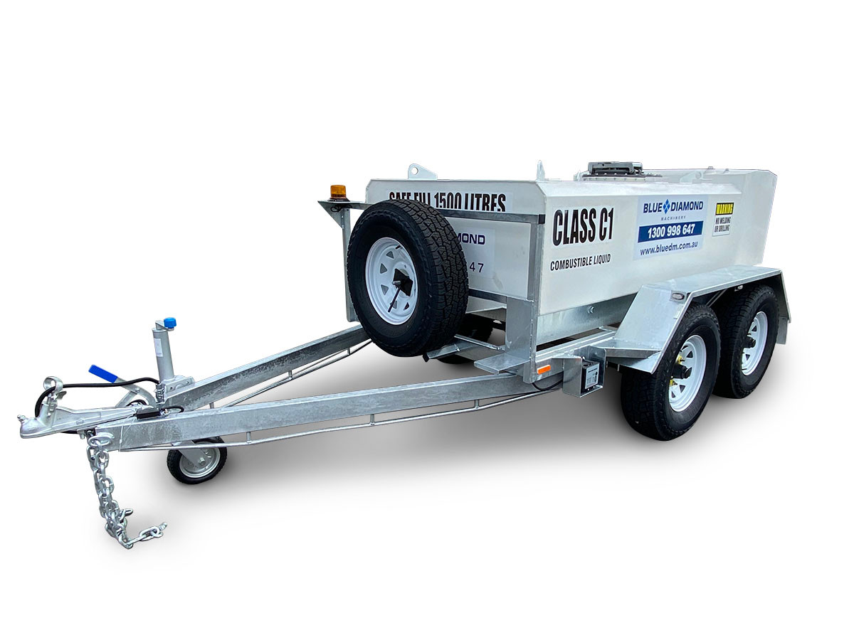 Mobile Diesel Fuel Trailers | Blue Diamond Machinery
