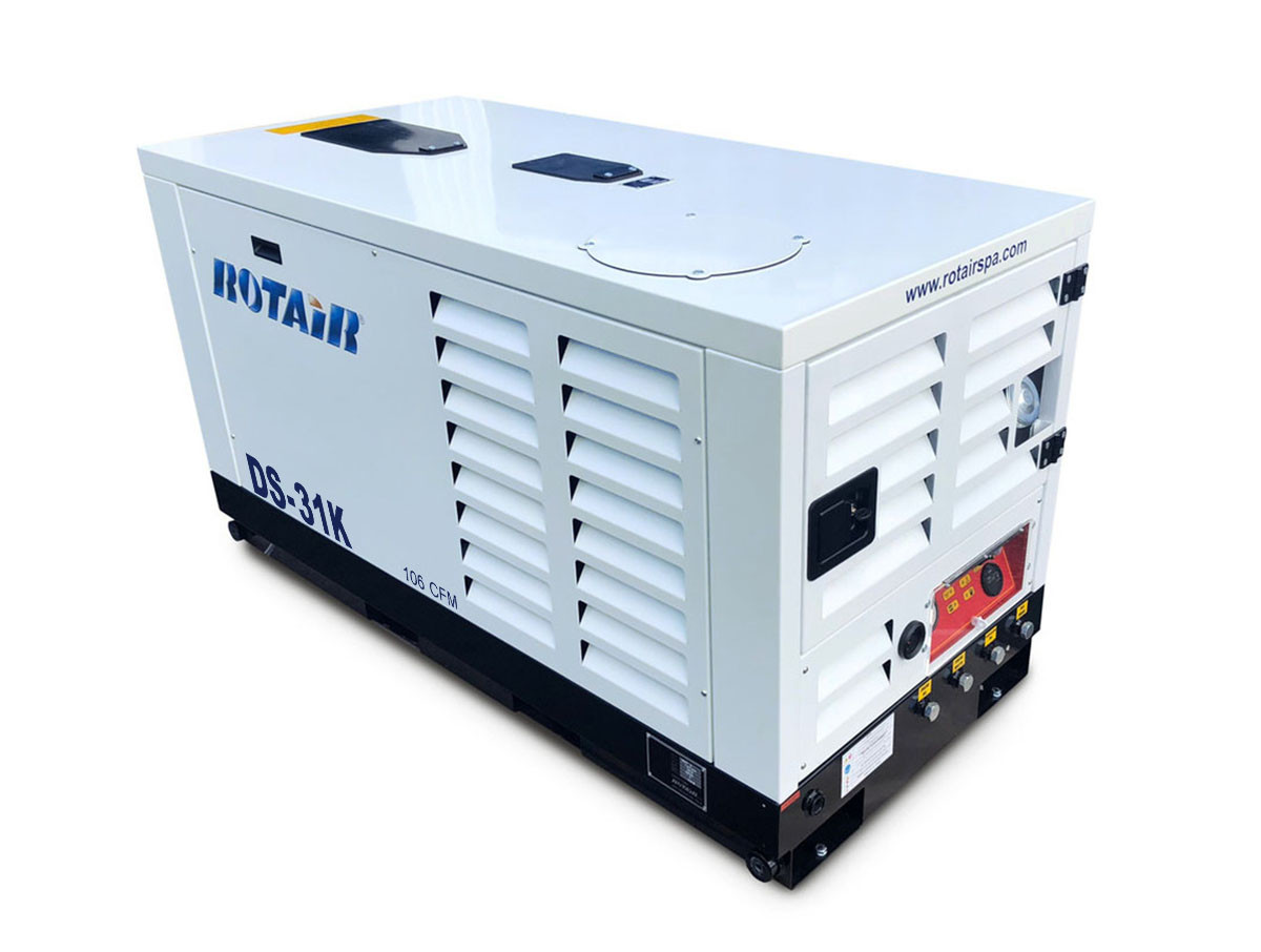 Rotair Air Compressors - 64 to 800+ CFM | Bluedm
