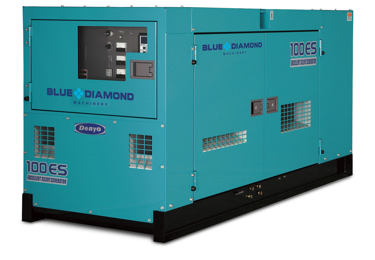 100kVA Denyo Diesel Generator - 3 Phase | Bluedm