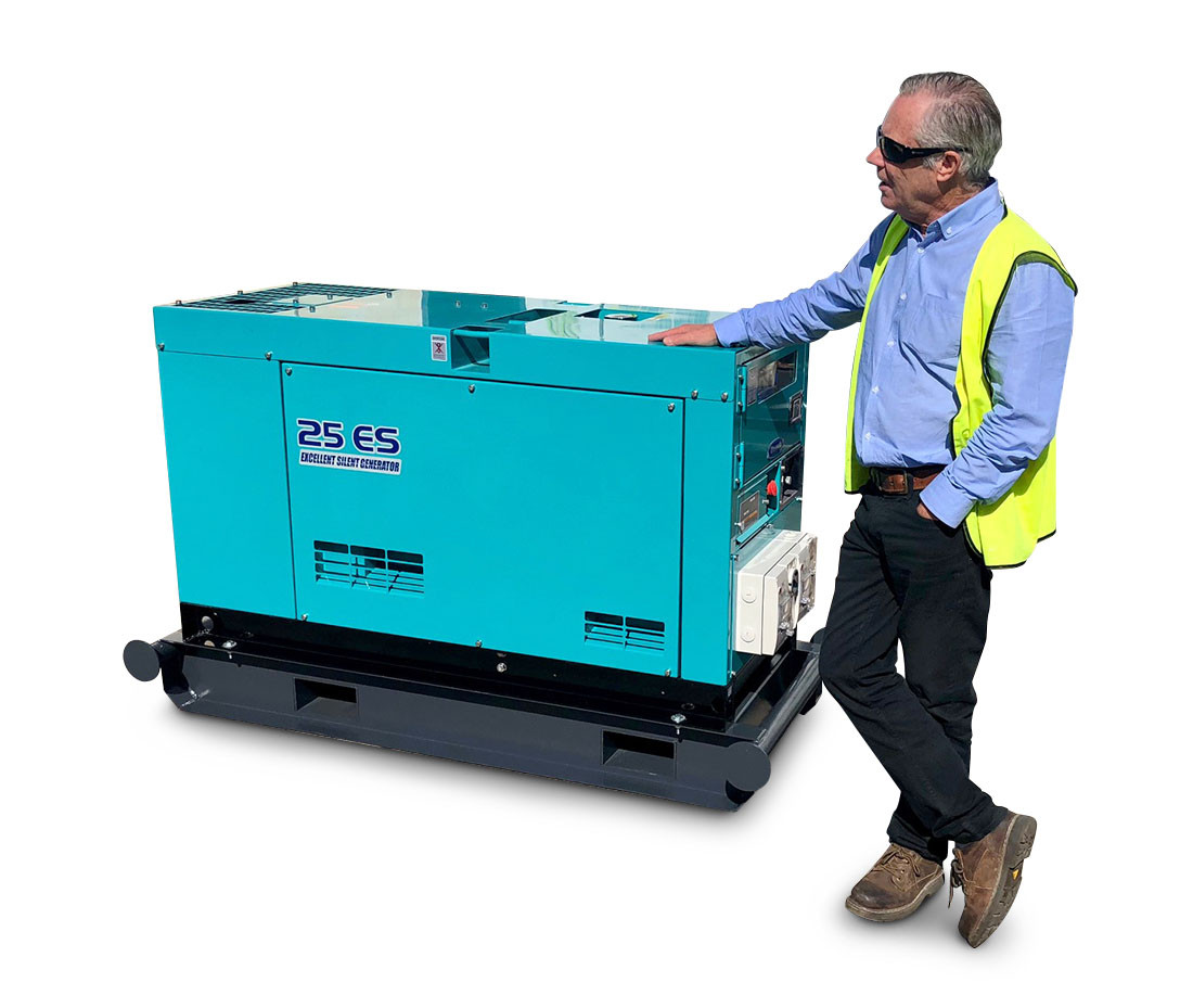 15kVA Diesel Generator - DENYO DCA 15ESK - 3 Phase | Bluedm