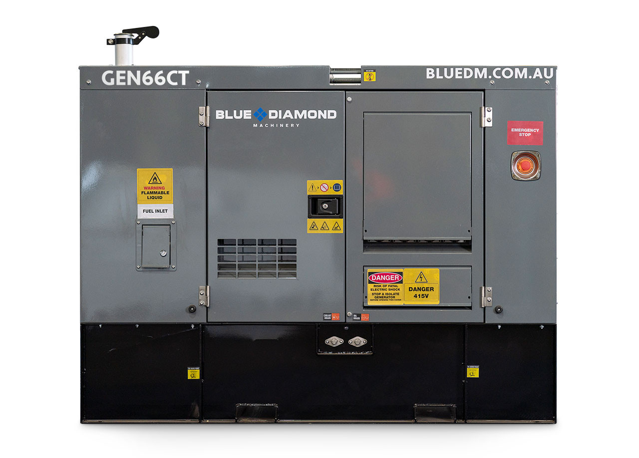 66kVA Diesel Generator - 3 Phase (400V) | Bluedm
