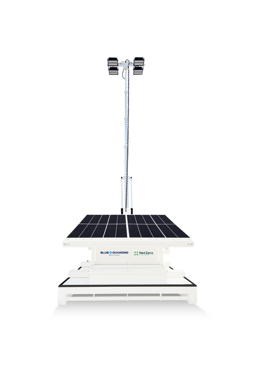 LT Series Solar Lighting Tower | Bluedm