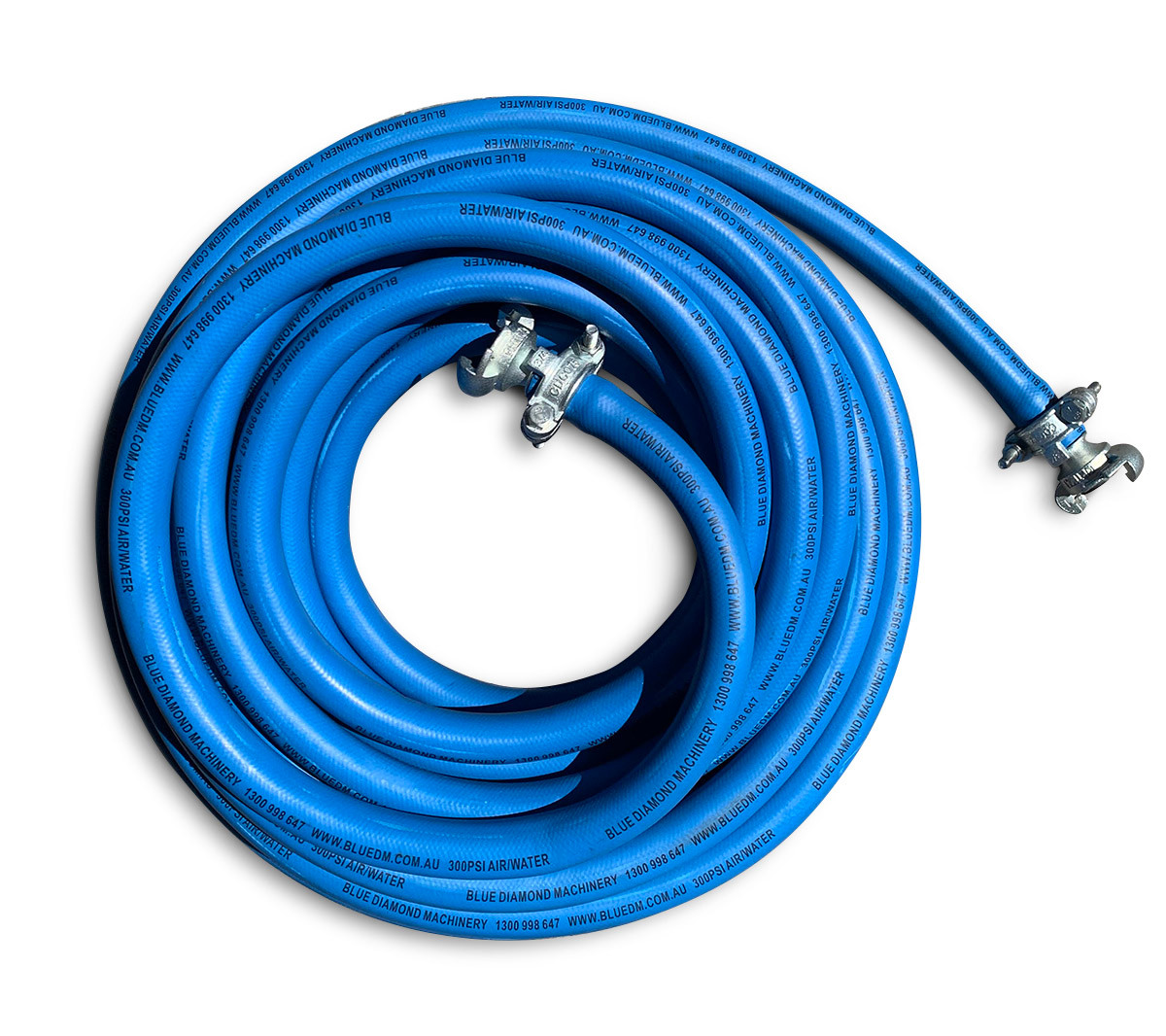Air Compressor Hose - Rubber - Claw Coupling End | Blue Diamond Machinery
