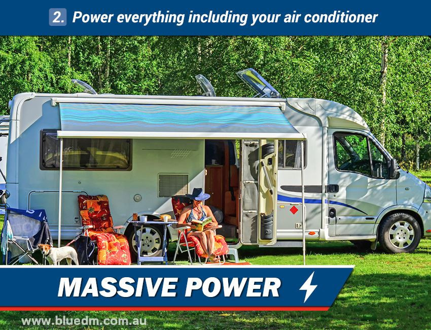 Genesys 2.4kVA Inverter Generator - FREE Shipping | Bluedm