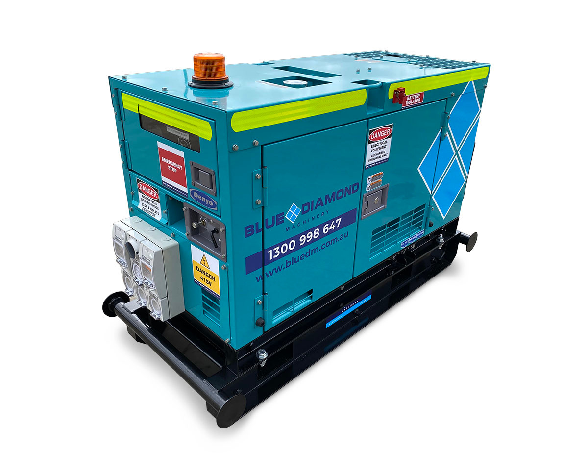 Denyo Diesel Generators - 6kVA to 1100kVA | Blue Diamond