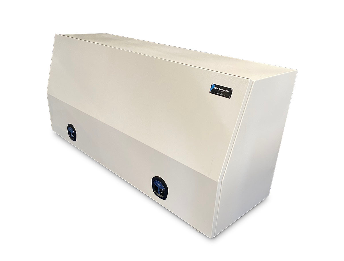 White Steel Tool Box Mine Series – W1800 | Blue Diamond Machinery
