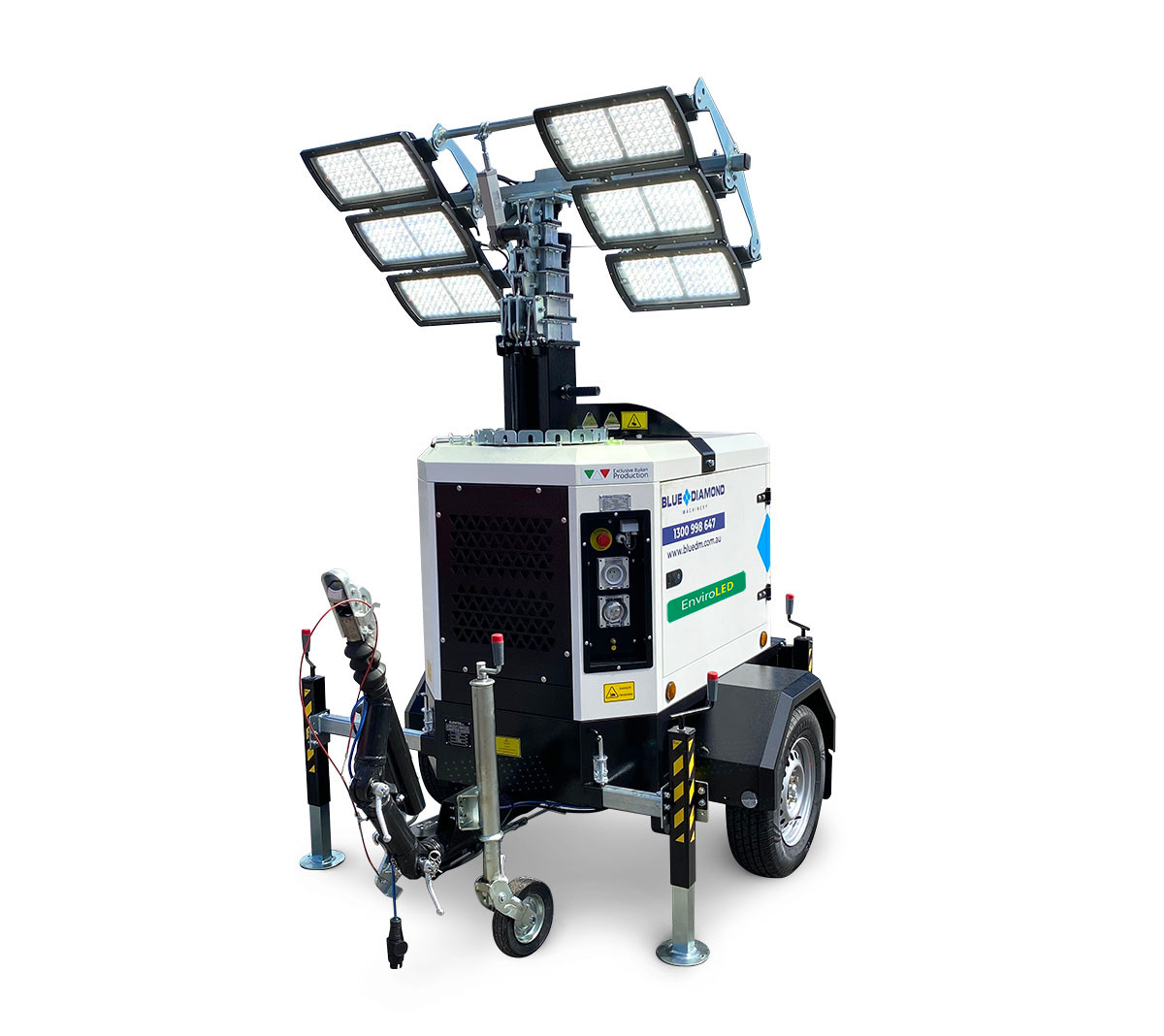 LED Lighting Towers - Hybrid, Solar & Mine Spec Available