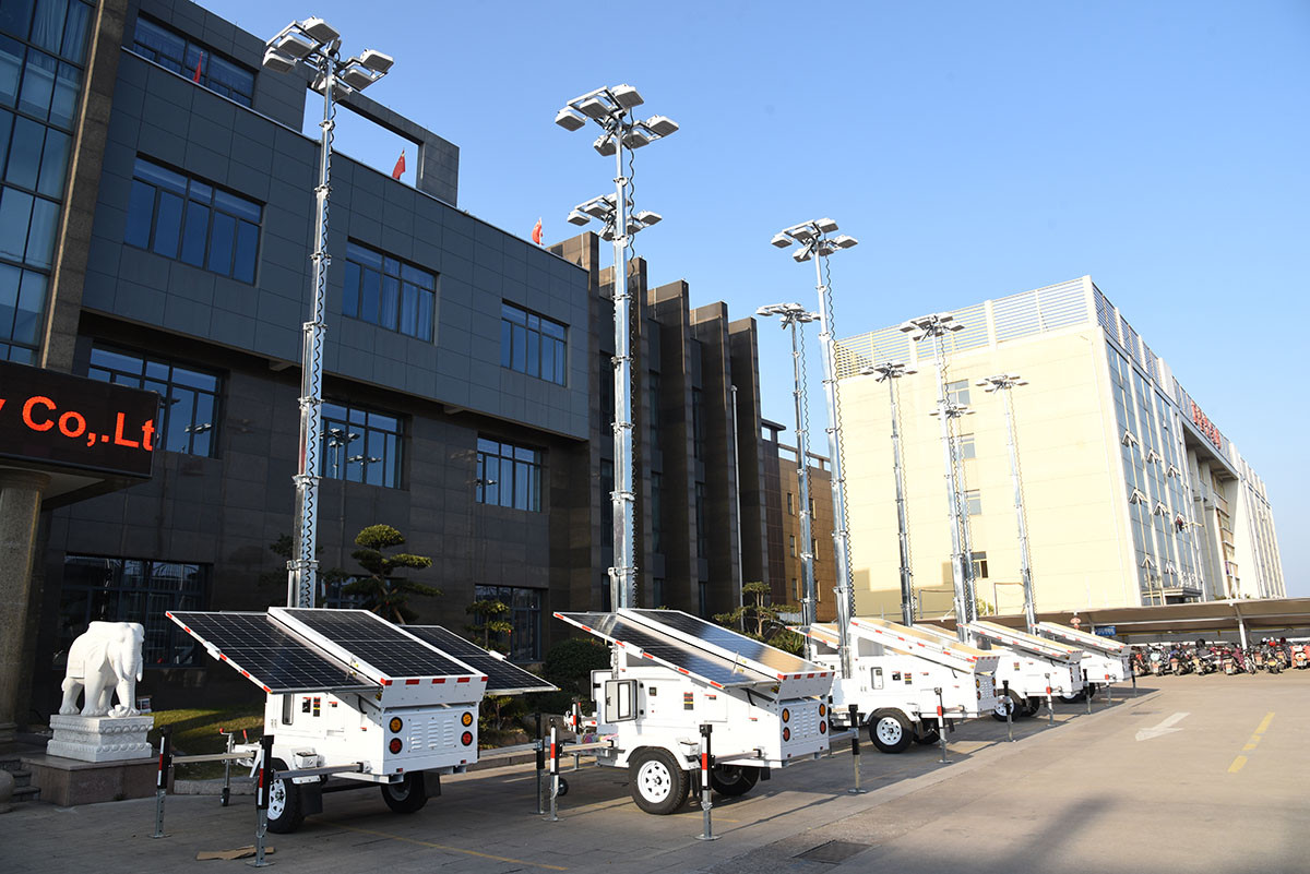 Solar Lighting Towers for Sale | Bluedm