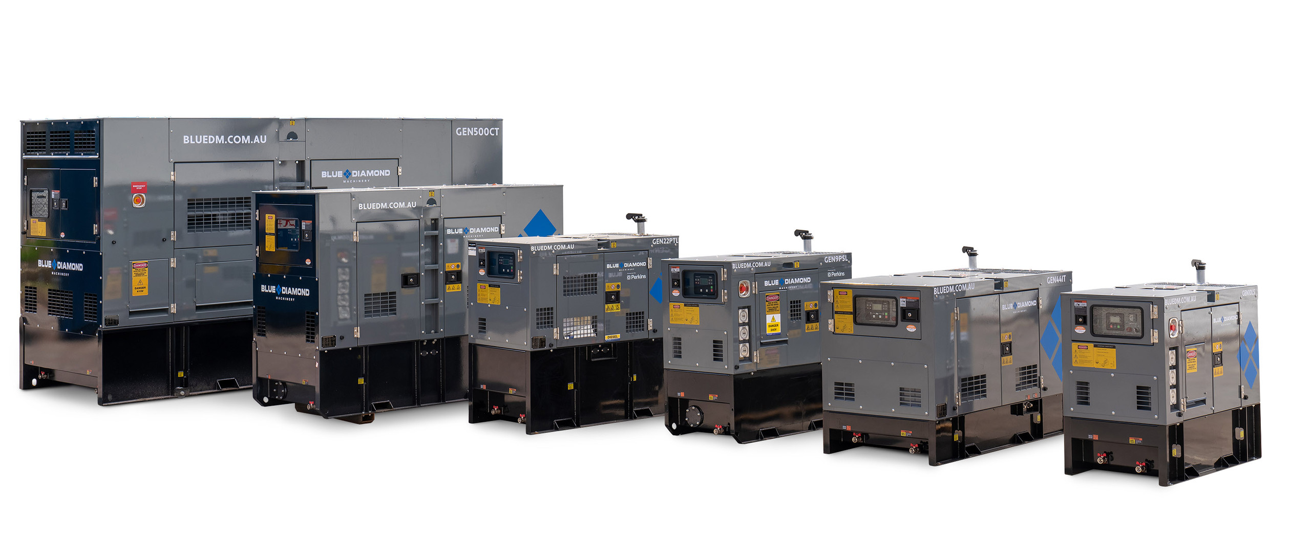 10kVA Diesel Generator - Single Phase (240V) | Bluedm