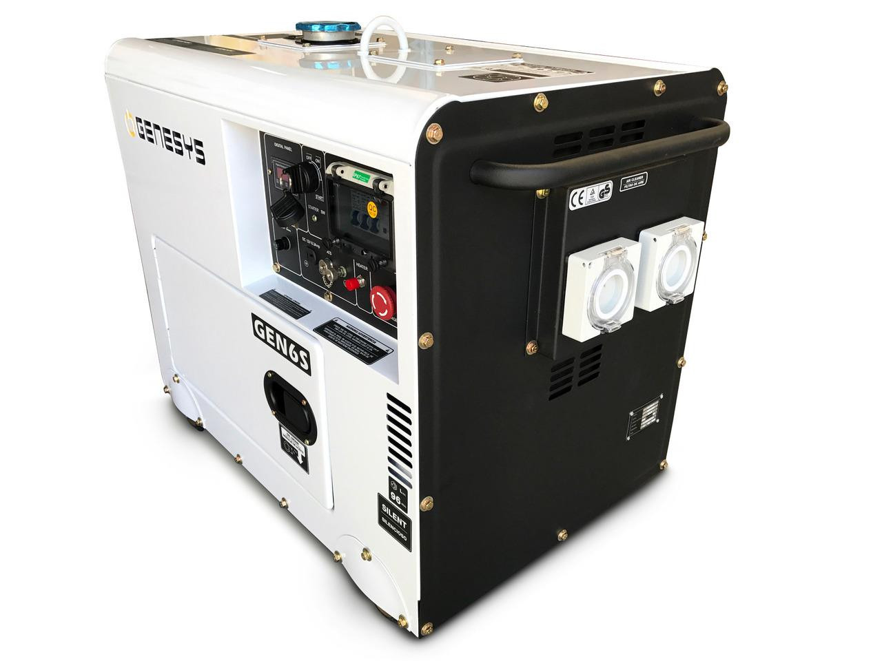 6kVA Diesel Generator - Portable Trade or Backup Generator | Blue Diamond