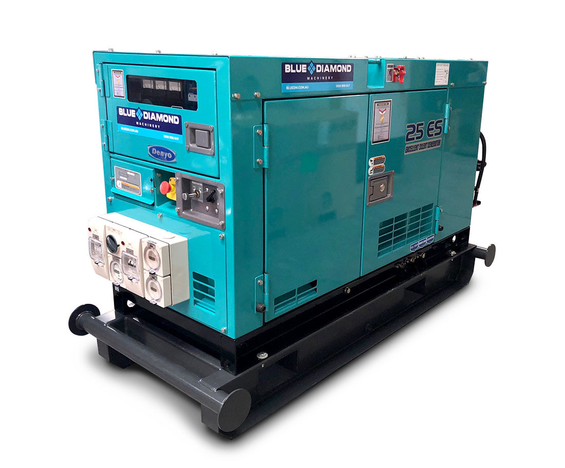 15kVA Diesel Generator - DENYO DCA 15ESK - 3 Phase | Bluedm