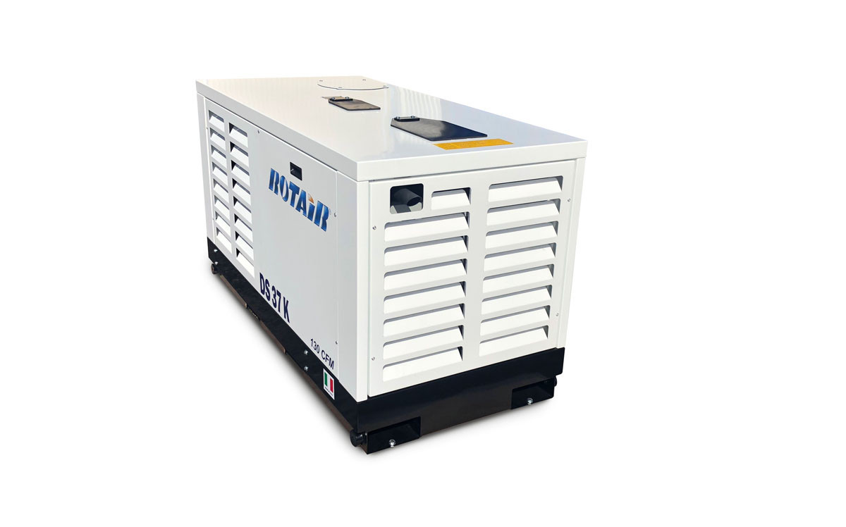 130 CFM Portable Silent Box Air Compressor | Bluedm