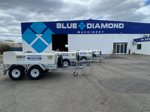 1000L Diesel Fuel Tank - Portable Self Bunded Trailer | Bluedm