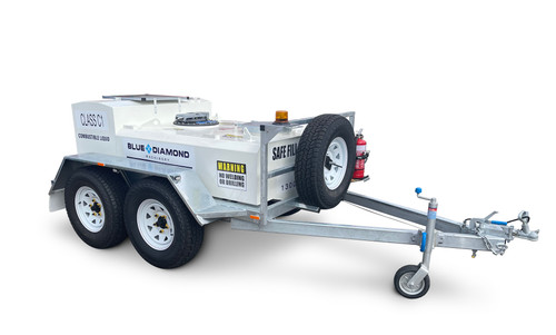 1000L Diesel Fuel Tank - Portable Self Bunded Trailer | Bluedm
